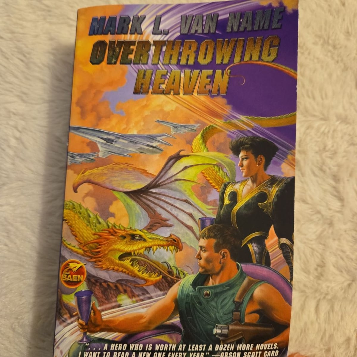 Overthrowing Heaven by Mark L. Van Name, Diamond Comic Distributors, Inc.