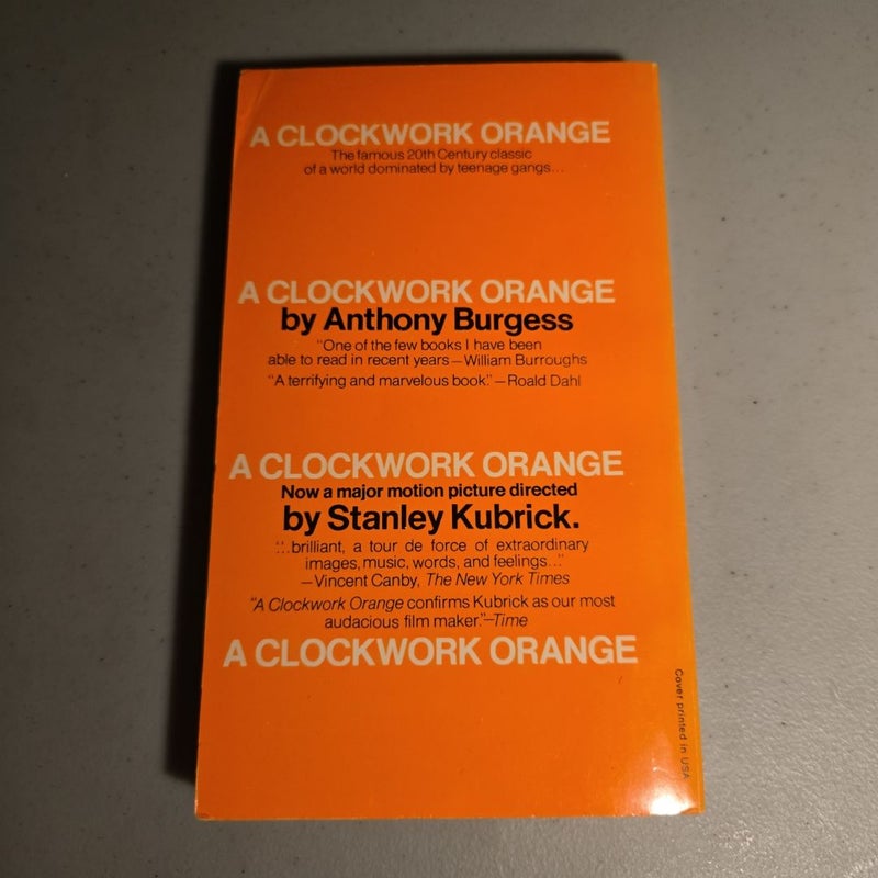 A Clockwork Orange by Anthony Burgess, Paperback | Pangobooks