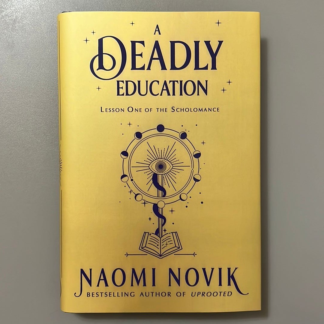 A Deadly Education [Signed Illumicrate Ed.] by Naomi Novik, Hardcover | Pangobooks