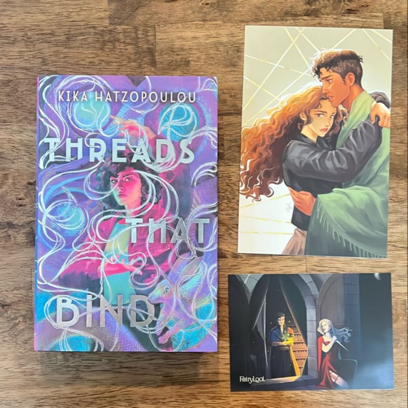Threads that Bind (Fairyloot Edition) by Kika Hatzopoulou, Hardcover ...