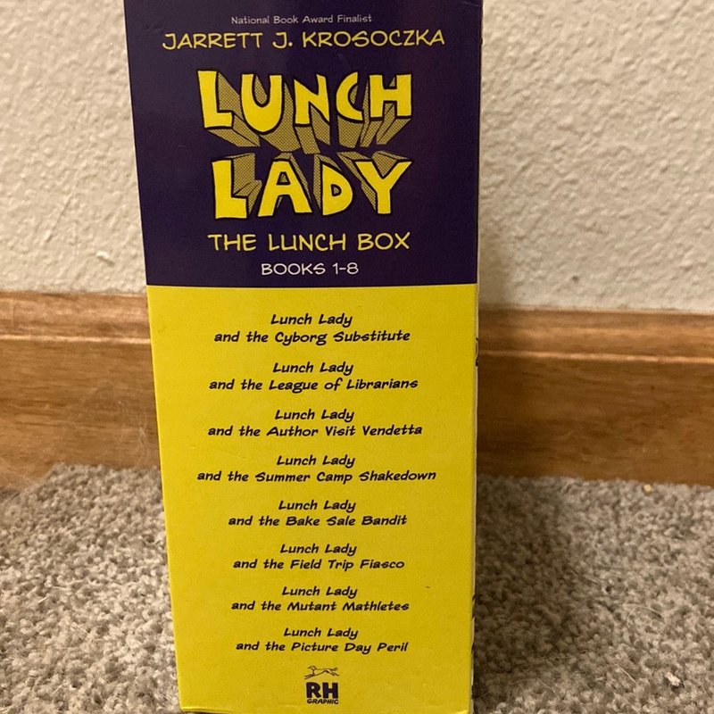 Lunch Lady: The Lunch Box (8 Books Boxed Set) by Jarrett J. Krosoczka ...