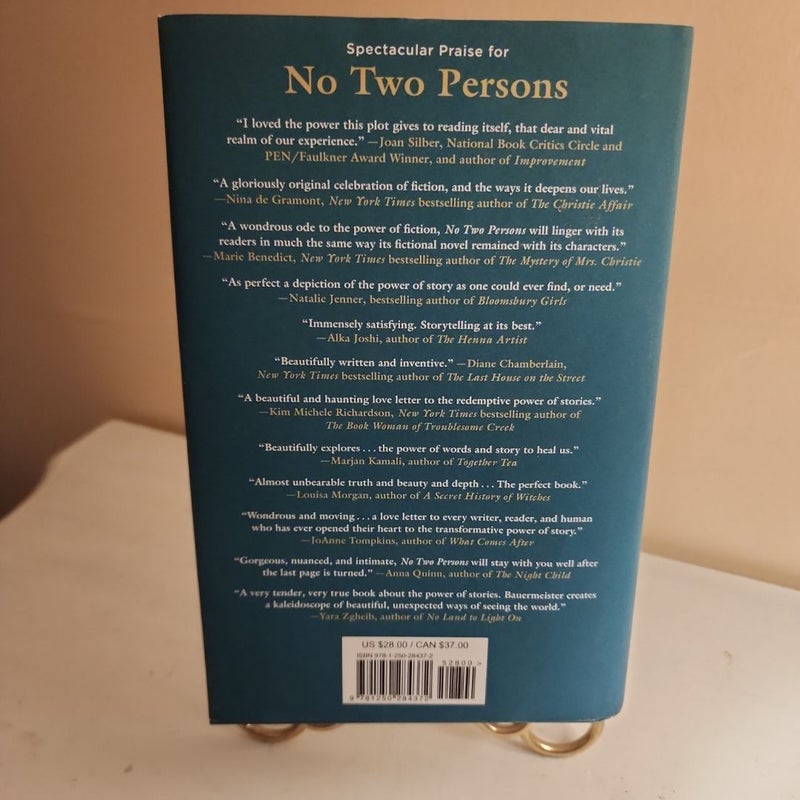 No Two Persons by Erica Bauermeister