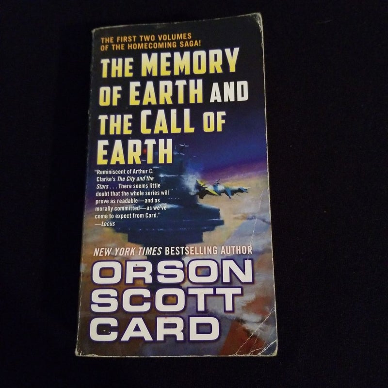 The Memory of Earth and the Call of Earth by Orson Scott Card