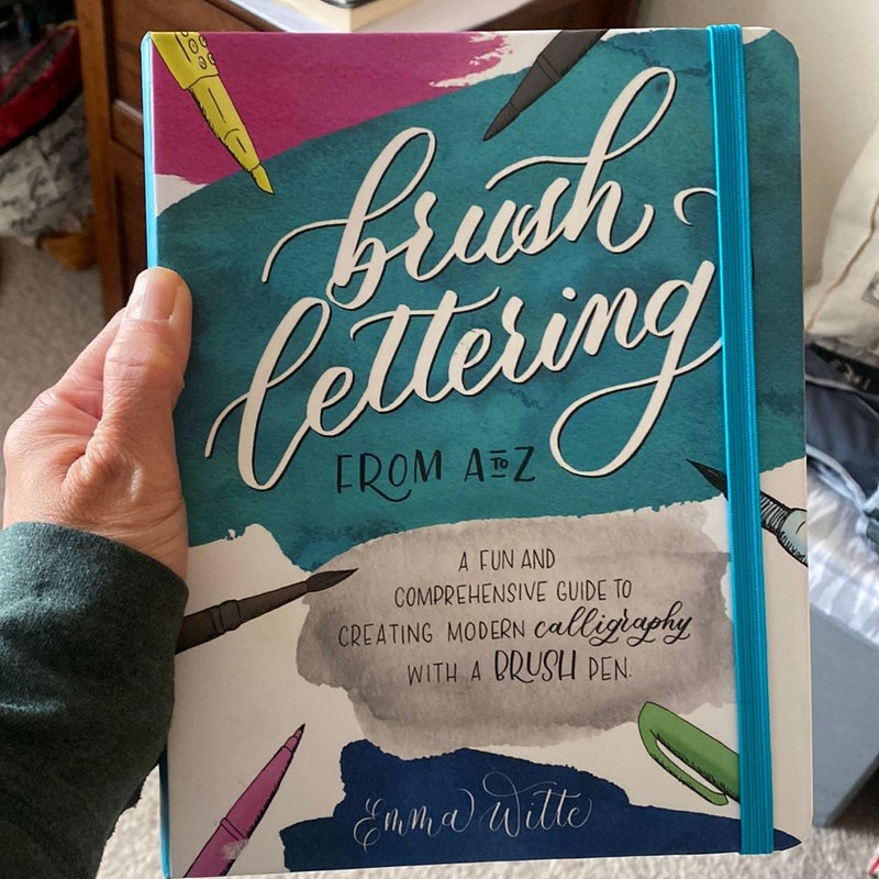Brush Lettering from a to Z by Emma Witte, Hardcover | Pangobooks