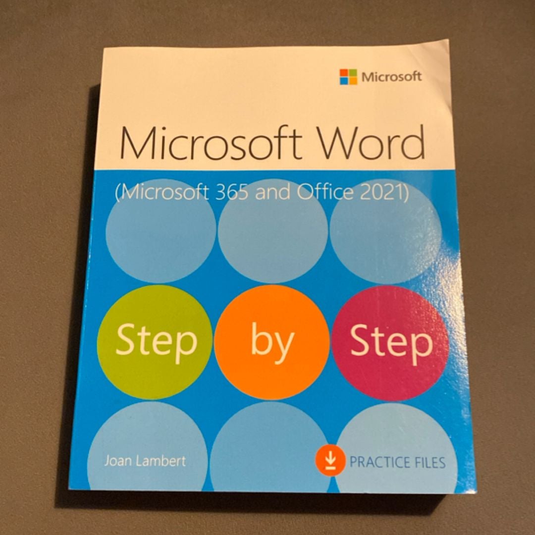 Microsoft Word Step by Step (Office 2021 and Microsoft 365) by Joan Lambert