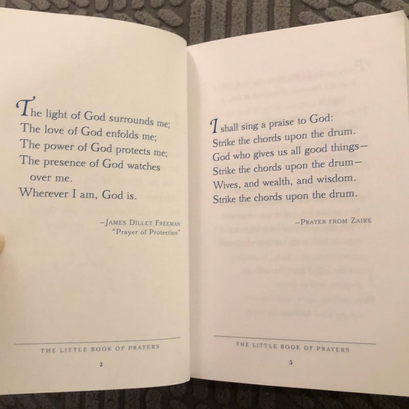 The Little Book of Prayers by David Schiller