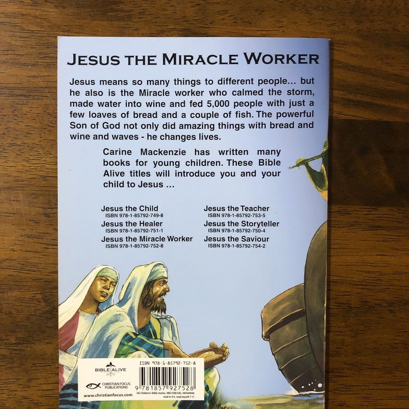 Jesus the Miracle Worker by Carine MacKenzie, Paperback | Pangobooks