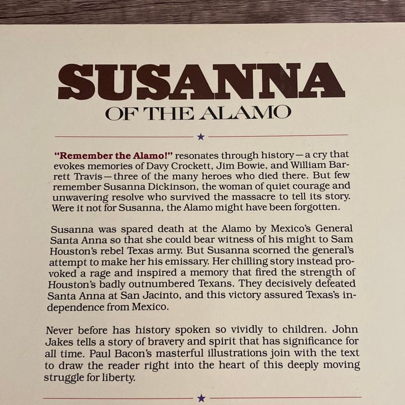Susanna of the Alamo by John Jakes, Paperback | Pangobooks