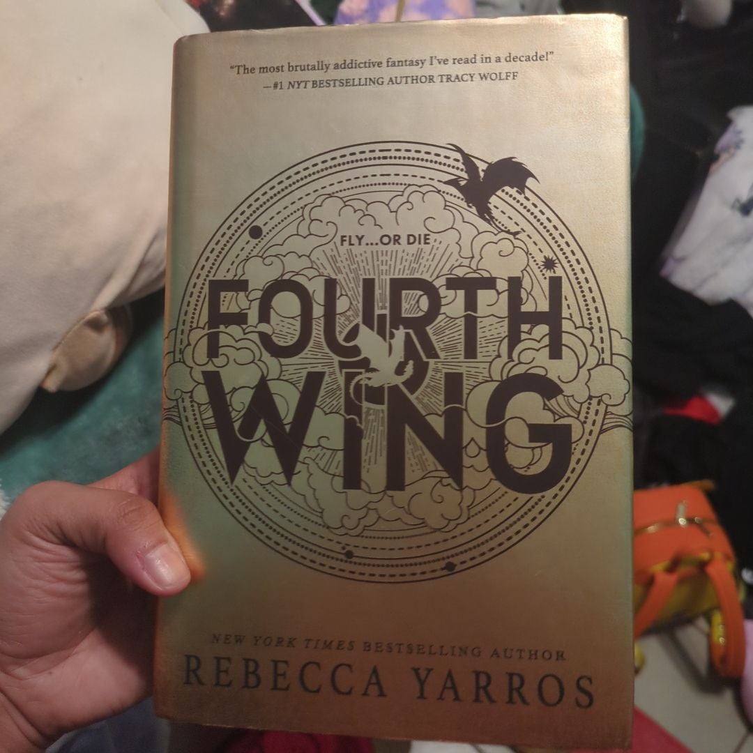 Fourth Wing sprayed edges by Rebecca Yarros, Hardcover | Pangobooks