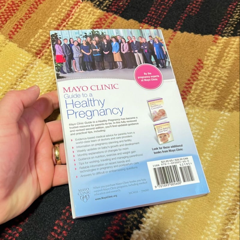 Mayo Clinic Guide to a Healthy Pregnancy by Myra J. Wick