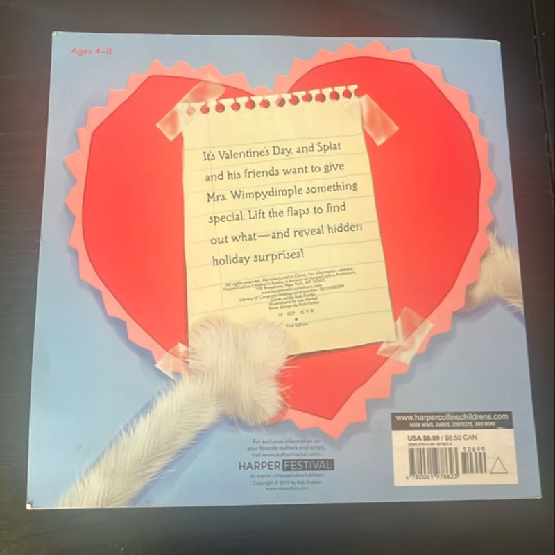 Splat the Cat: Funny Valentine by Rob Scotton, Paperback | Pangobooks