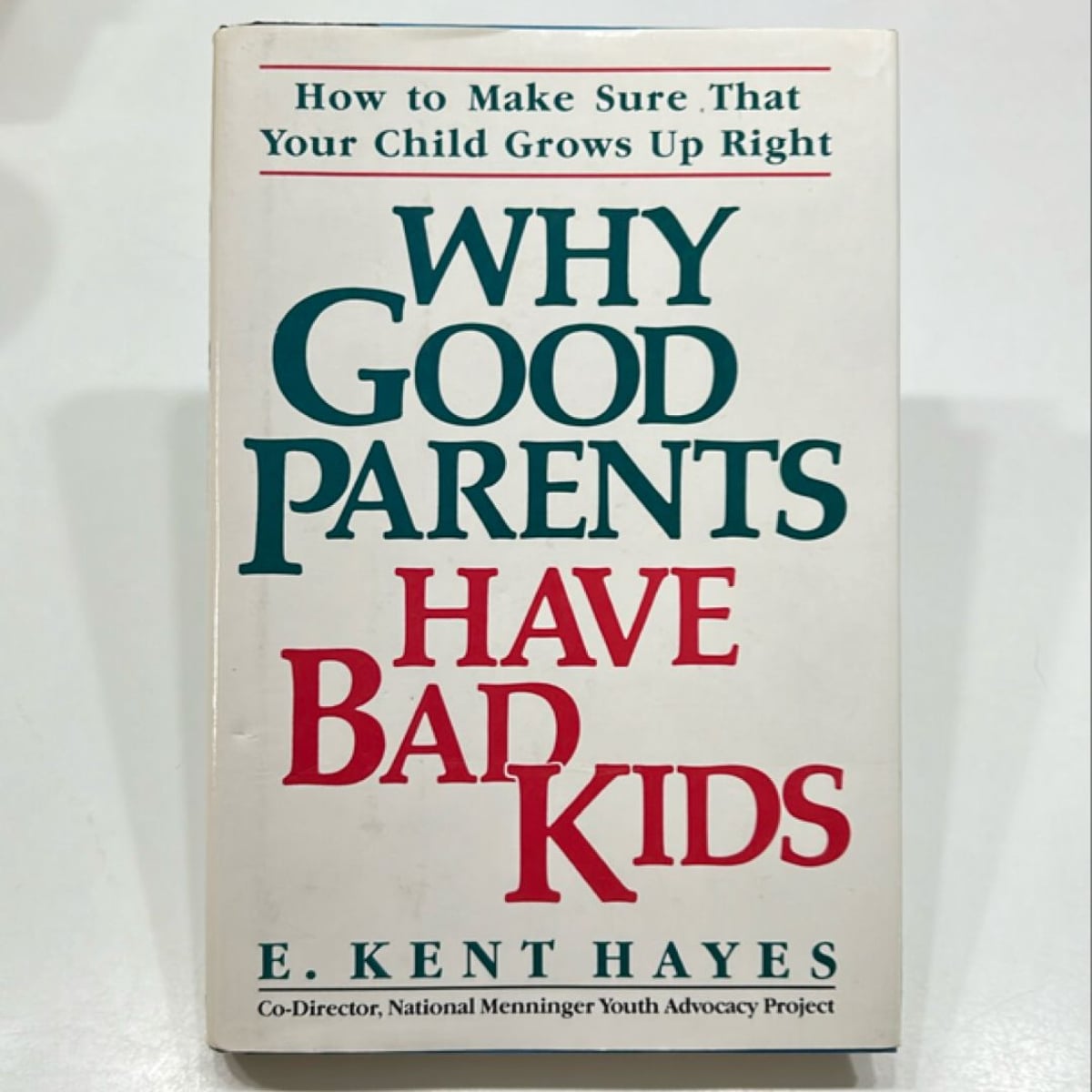 Why Good Parents Have Bad Kids by E. Kent Hayes