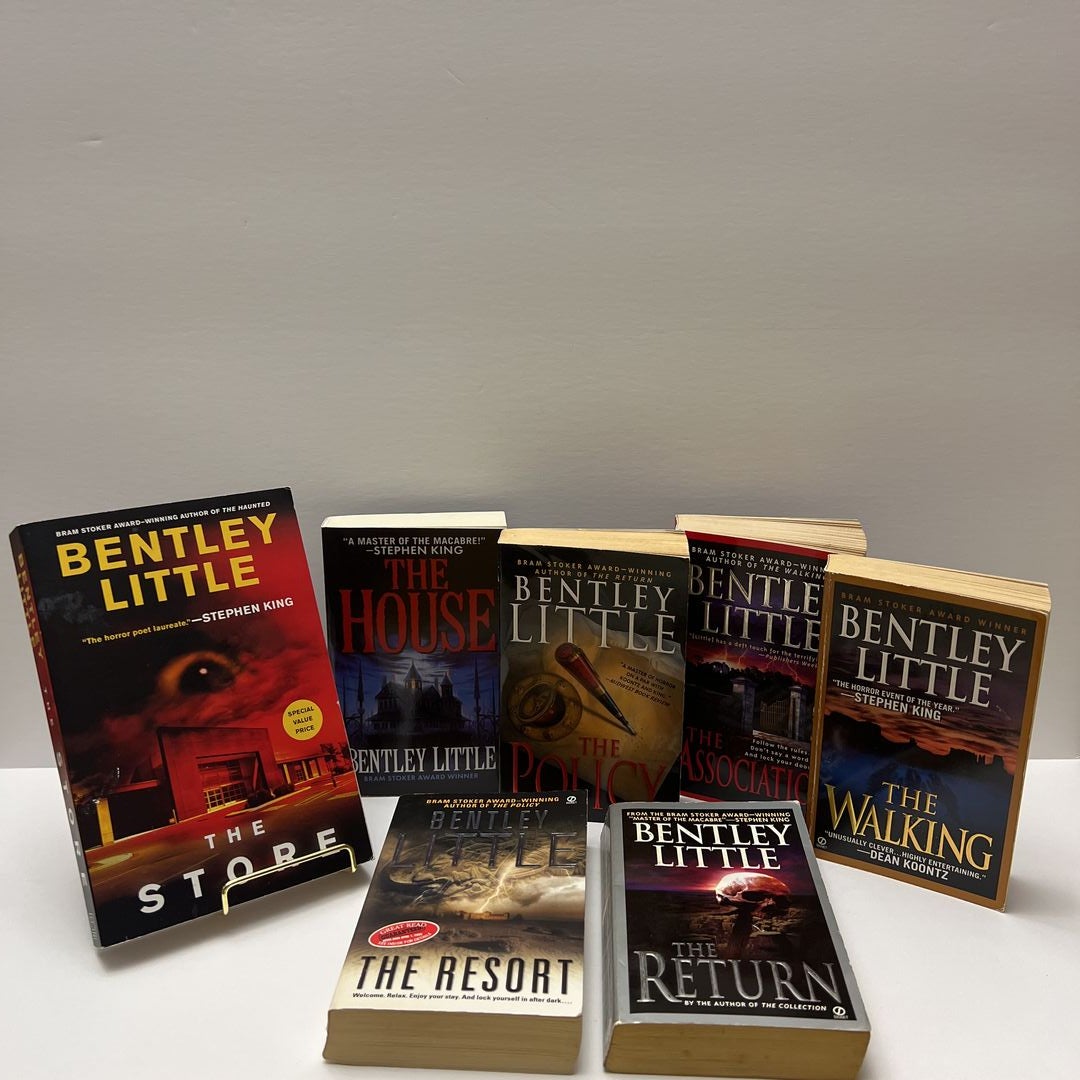 Bentley Little (7 Book) Bundle :The Store, The House, The Policy, The ...