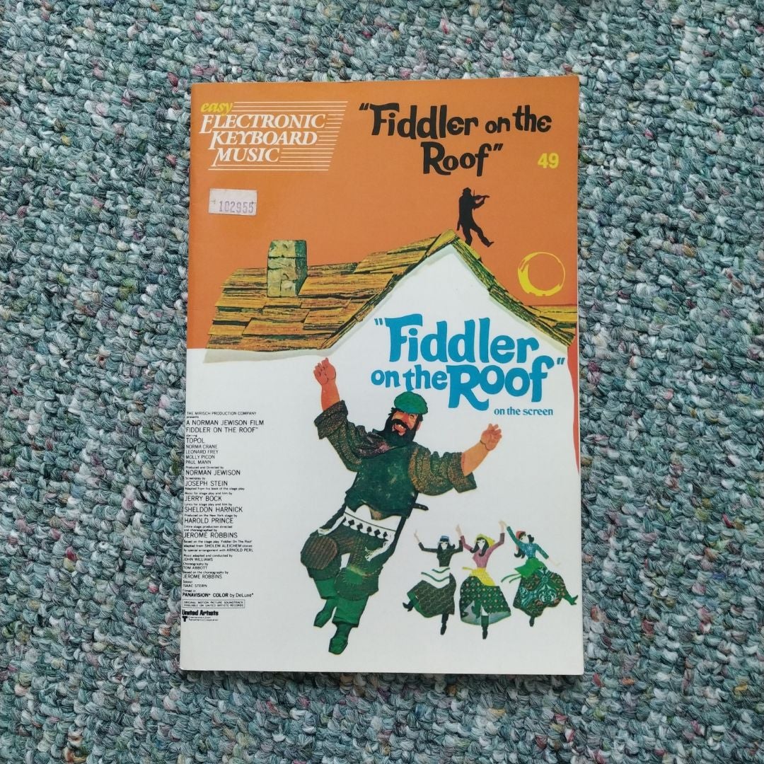 Easy Electronic Keyboard Music- "Fiddler on the Roof" by ., Paperback ...