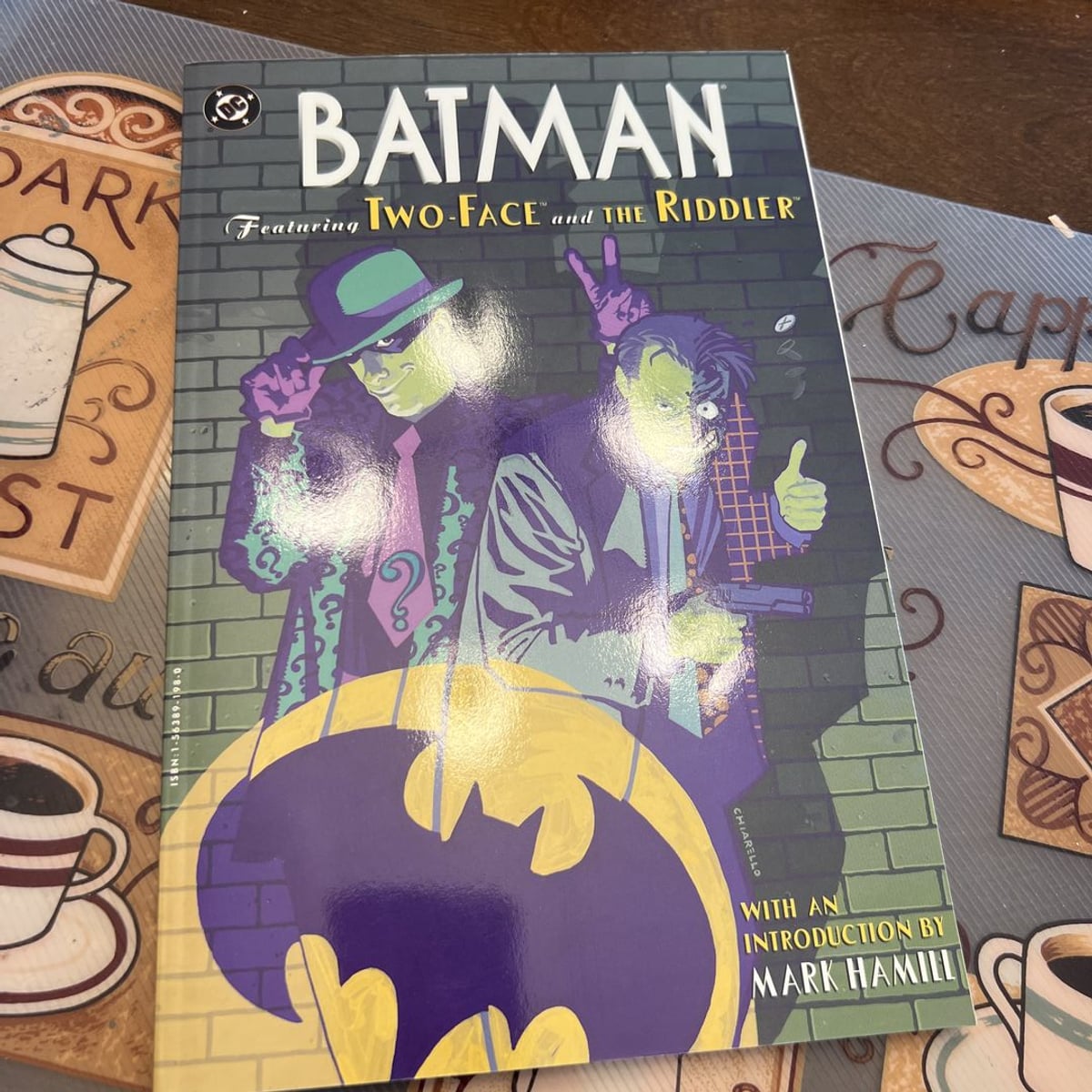Featuring Two-Face and the Riddler by Bob Kahan
