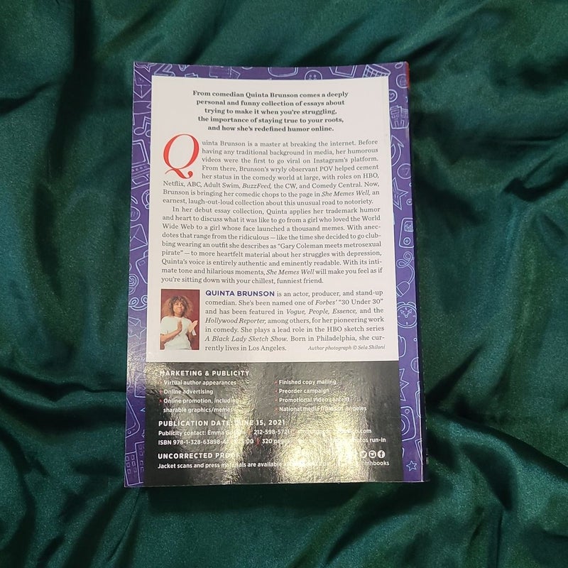 She Memes Well by Quinta Brunson, Hardcover | Pangobooks