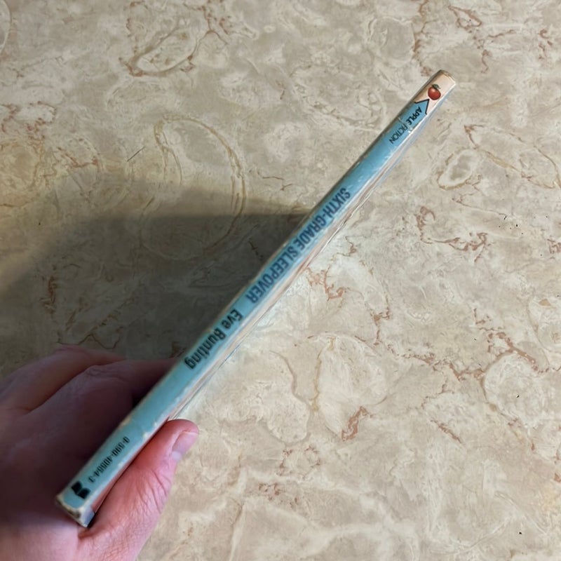 Sixth-Grade Sleepover by Eve Bunting