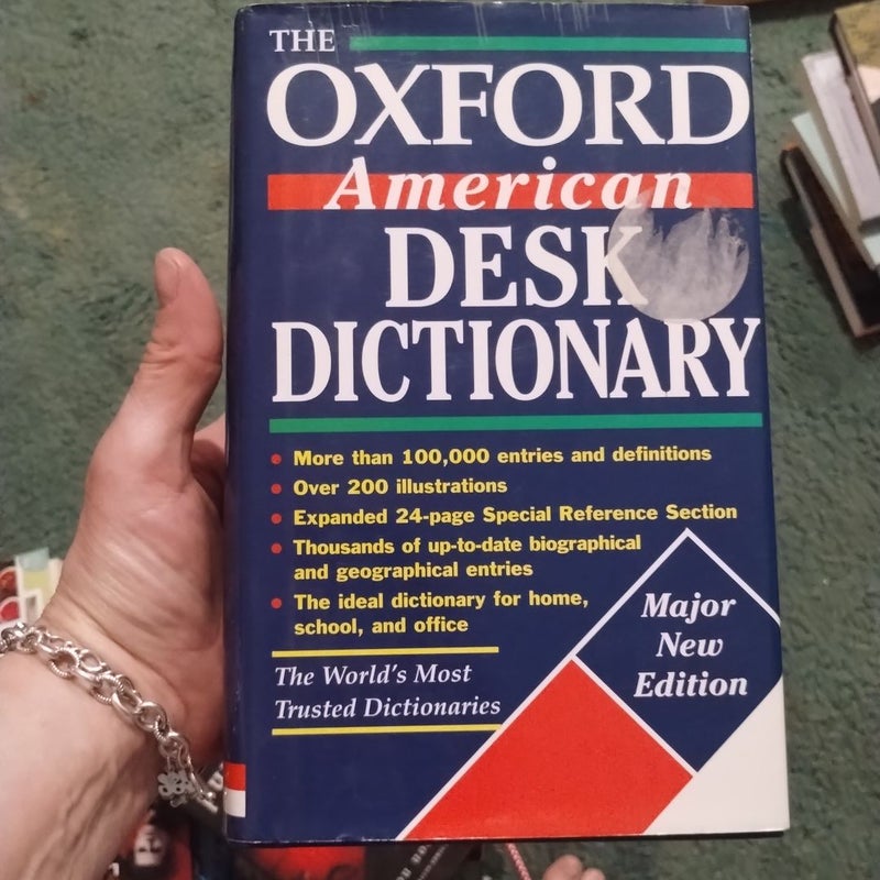 The Oxford American Desk Dictionary