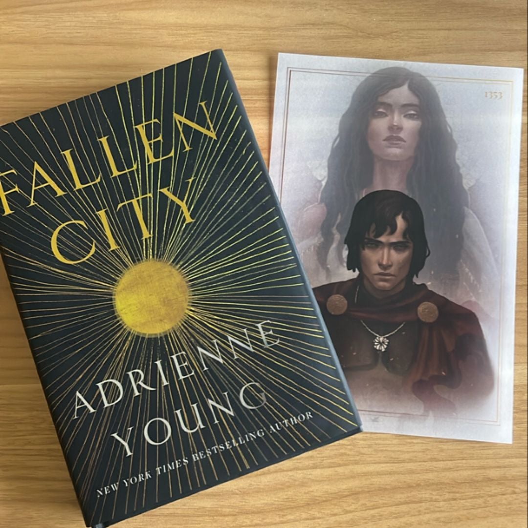 Fallen City & vellum overlay (Signed tour edition) by Adrienne Young ...