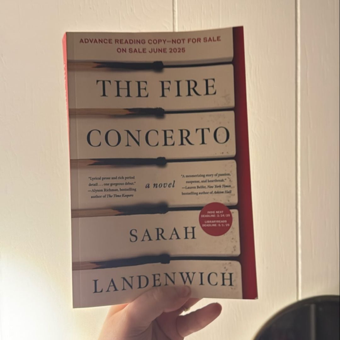 The Fire Concerto by Sarah Landenwich, Paperback | Pangobooks