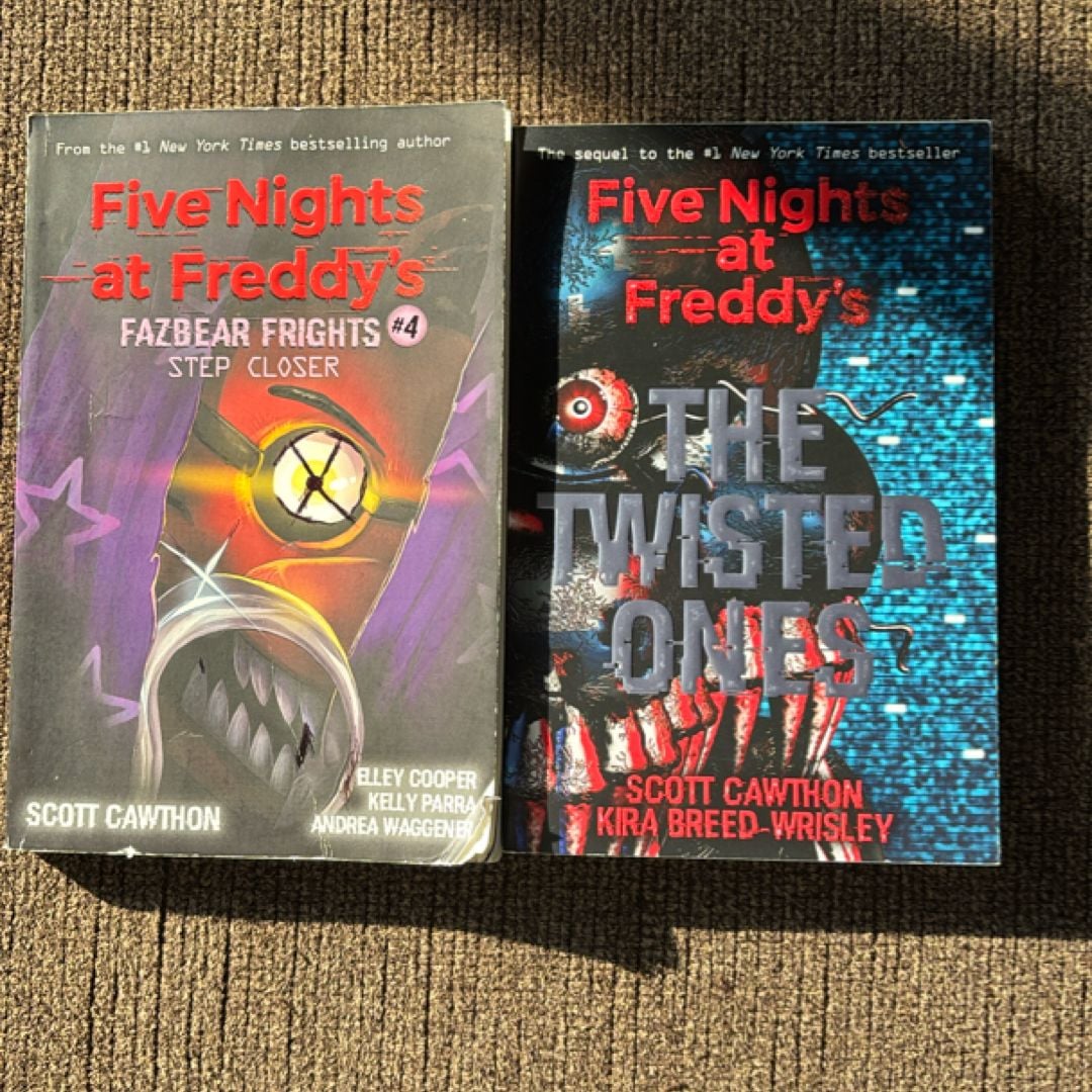 2 Book Lot - The Twisted Ones & Fazbear Frights #4 by Scott Cawthon ...