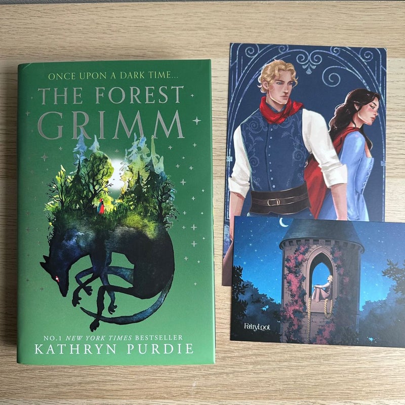 The Forest Grimm - Signed Fairyloot Exclusive Edition by Kathryn Purdie, Hardcover | Pangobooks