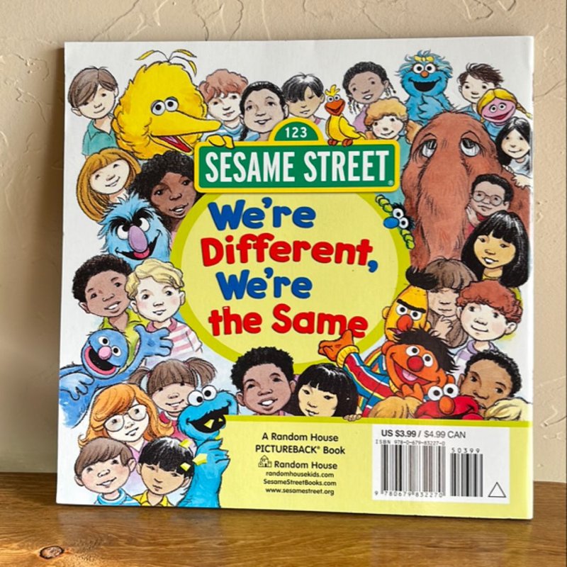 We're Different, We're the Same (Sesame Street) by Bobbi Kates