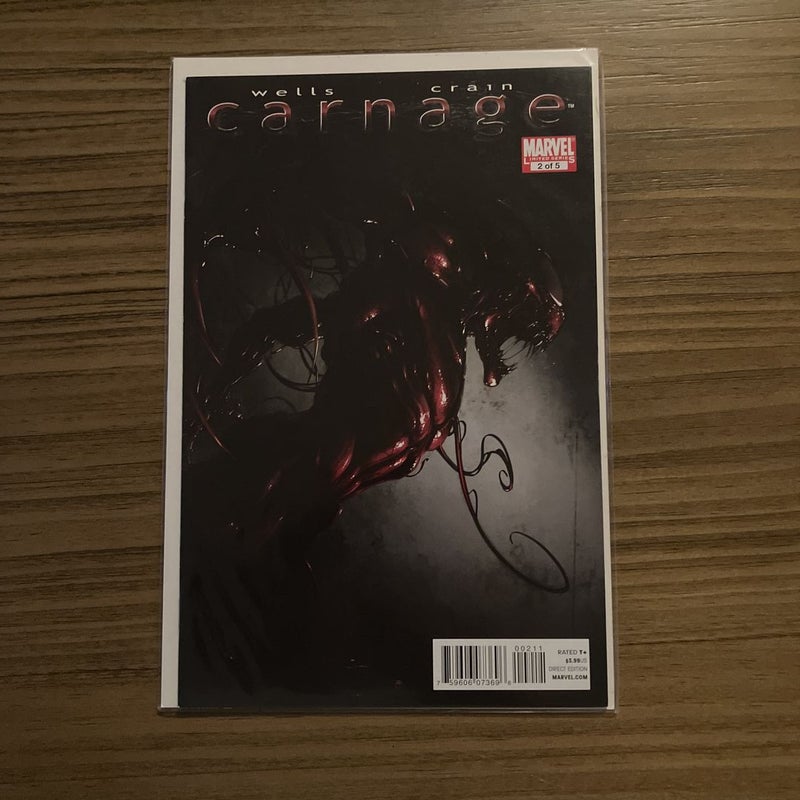 Marvel Comics Carnage 1-4 by Zen Wells, Paperback | Pangobooks