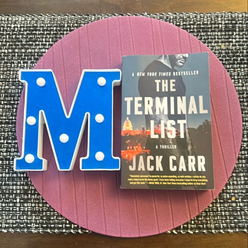 The Terminal List by Jack Carr