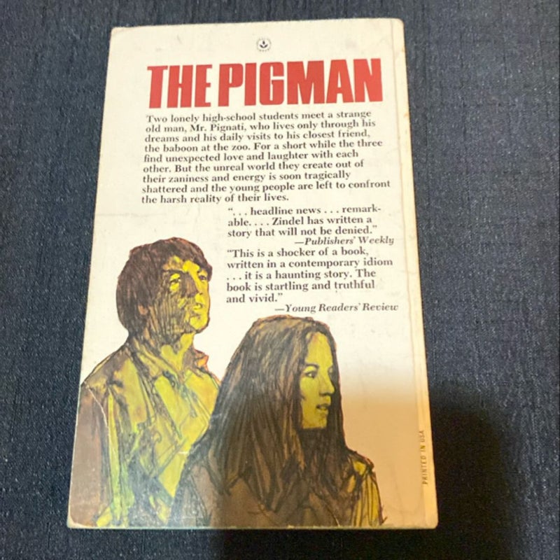 The pigman by Paul Zindel, Paperback | Pangobooks
