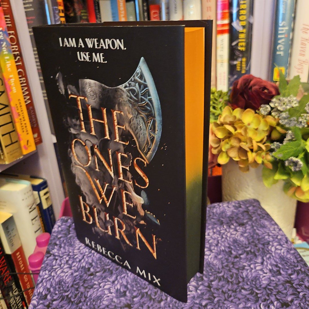 The Ones We Burn (Fairyloot - sprayed edges) by Rebecca Mix, Hardcover ...