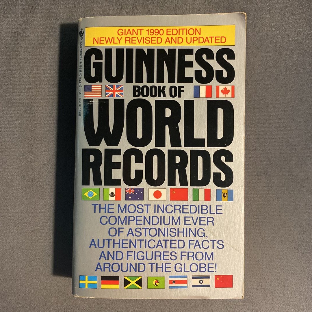 The Guinness Book of World Records 1990 by David A. Boehm