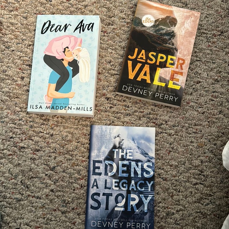 Dear Ava, The Eden’s Lagacy Story, Jasper Vale by Ilsa Madden-Mills and ...