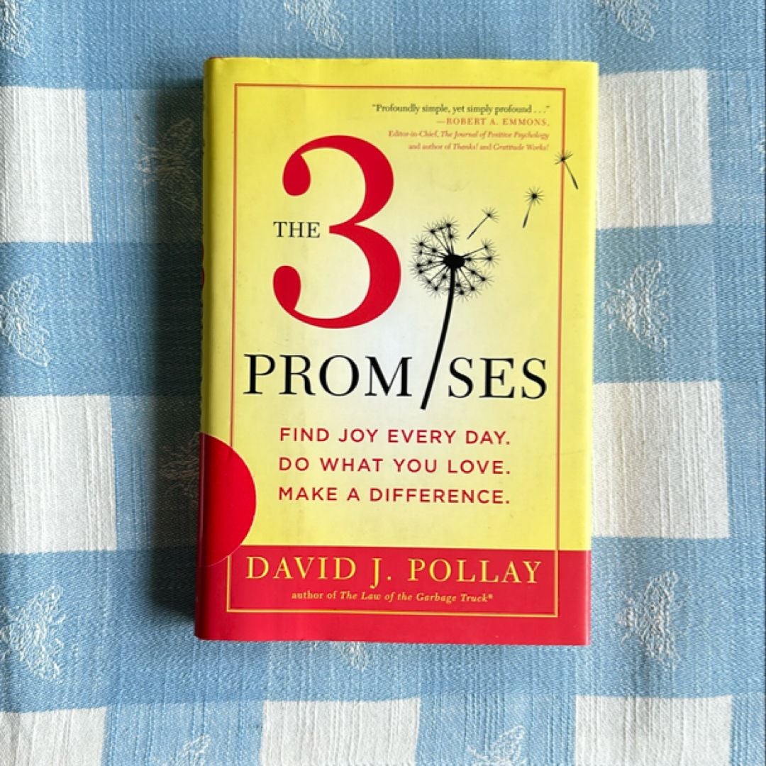 The 3 Promises by David J. Pollay