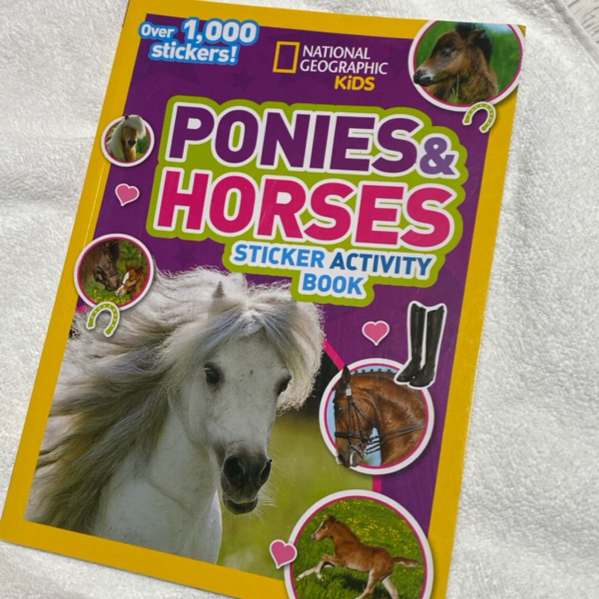 National Geographic Kids Ponies and Horses Sticker Activity Book by ...