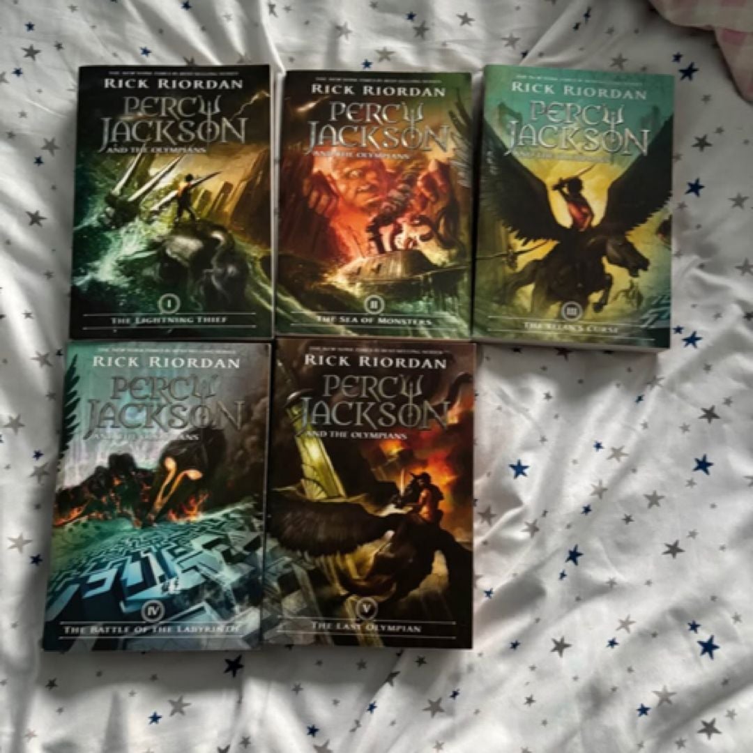 Percy Jackson by Rick Riordan, Paperback | Pangobooks