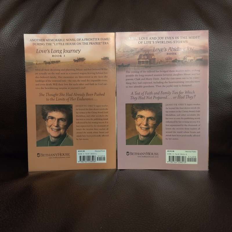 Love's Long Journey And Love's Abiding Joy by Janette Oke , Paperback ...