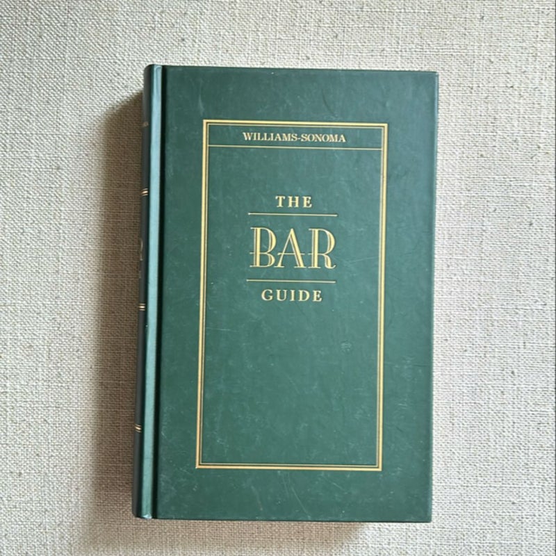 The Bar Guide by Chuck Williams, Andrew Thompson