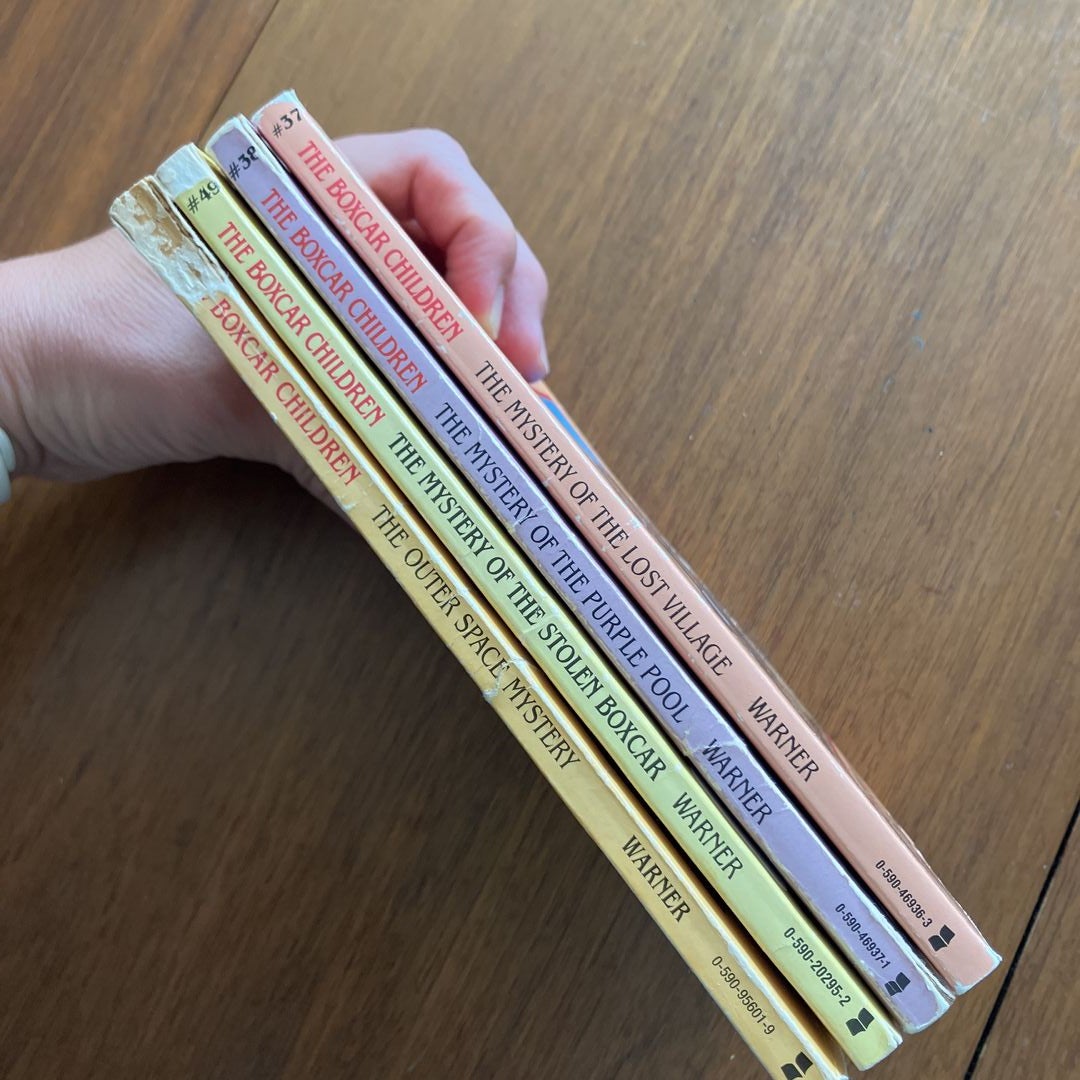 The Boxcar children books 37, 38, 49, 59 by Gertrude Chandler Warren ...