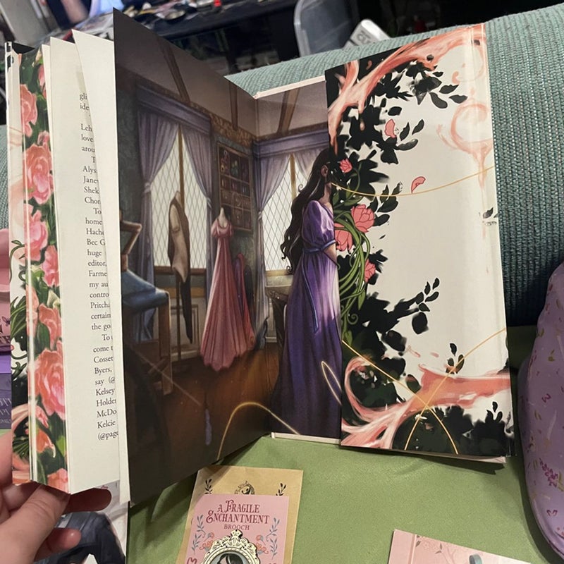 FairyLoot Regency and Scandal January 2024 YA Box by Allison Saft ...