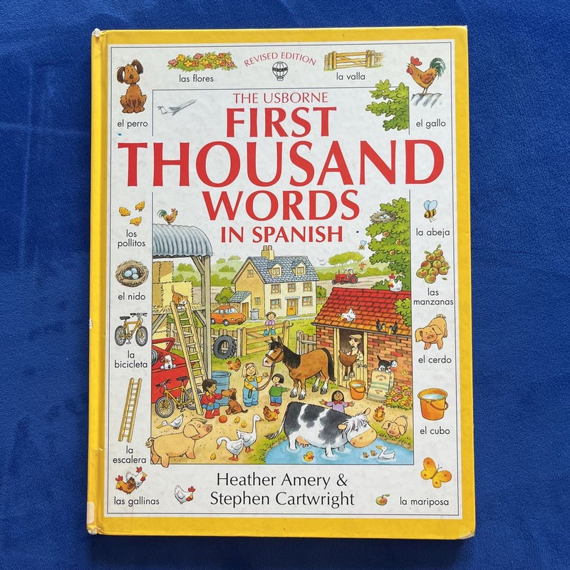 First Thousand Words By Heather Amery Hardcover Pangobooks