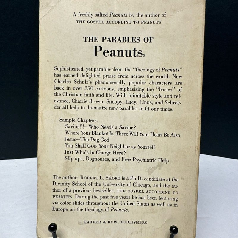 The Parables of the Peanuts 1968 by Robert L Short, Paperback | Pangobooks