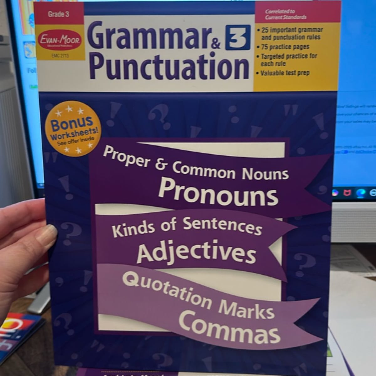 Grammar and Punctuation Grade 3 by Evan-Moor Educational Publishers