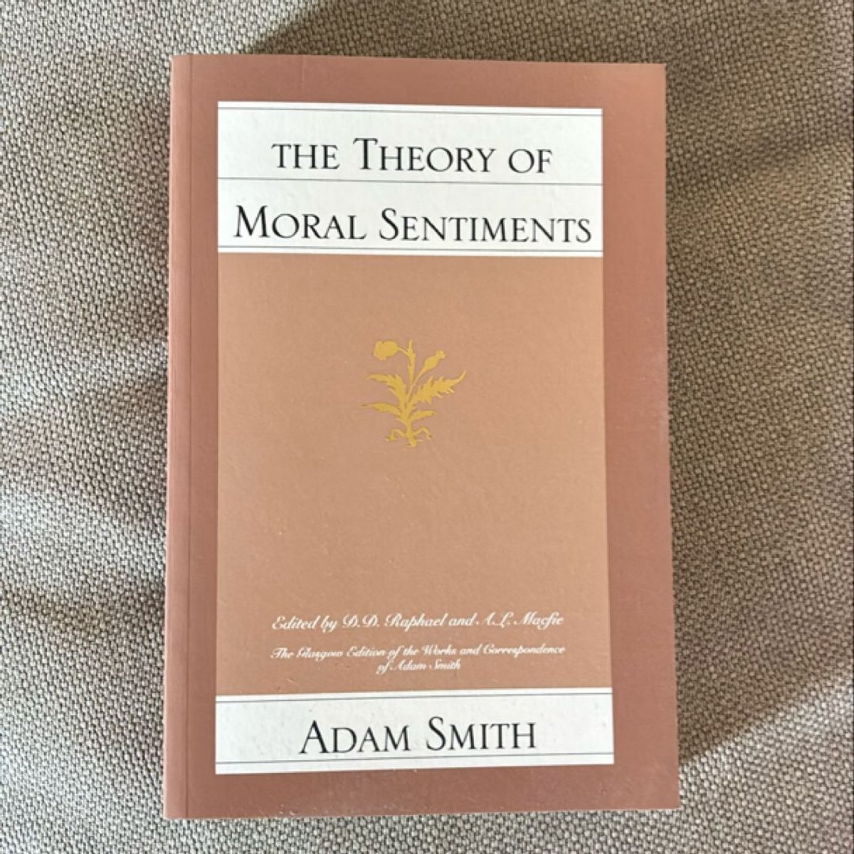 The Theory of Moral Sentiments by Adam Smith; Amartya Sen (Introduction ...