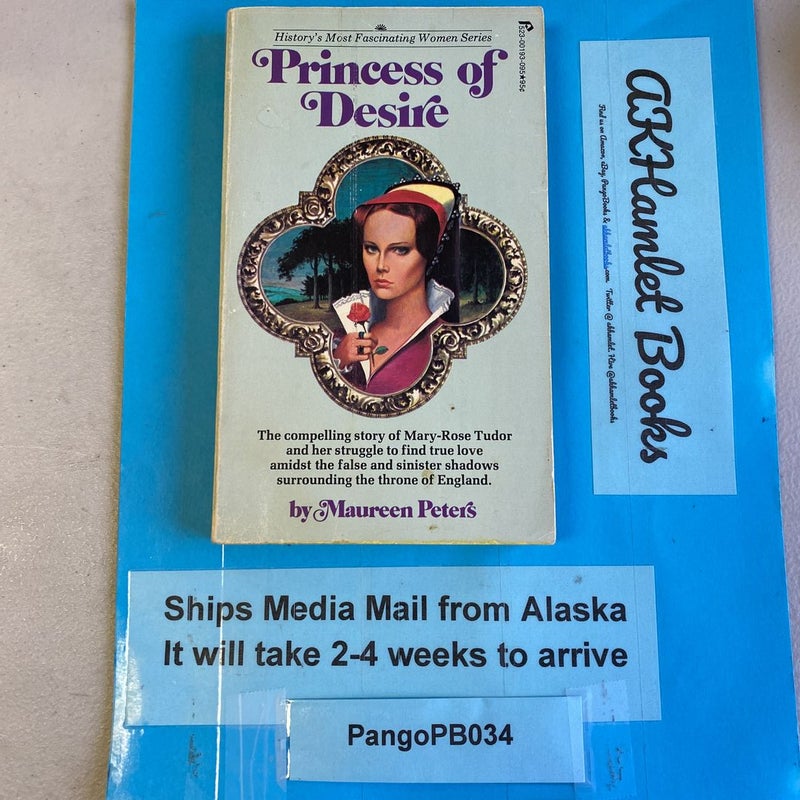 Princess of Desire by Maureen Peters, Paperback | Pangobooks