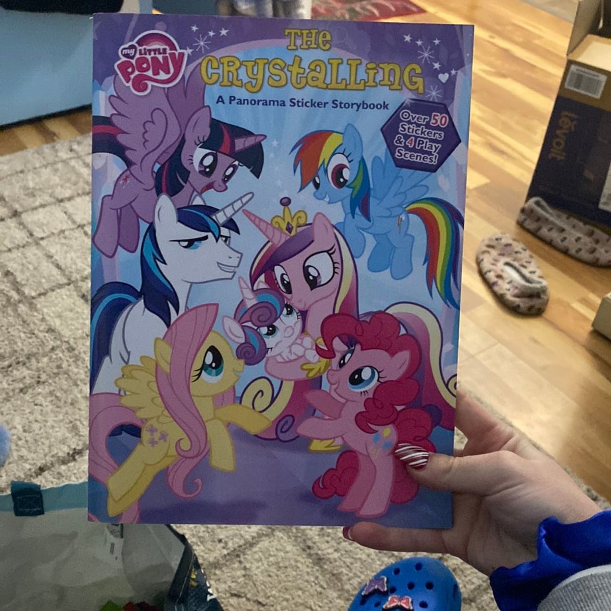 My Little Pony: the Power of Friendship: a Play Scene Sticker Storybook ...