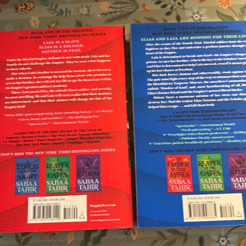 An Ember in the Ashes Series Book 1-4 by Sabaa Tahir, Paperback ...