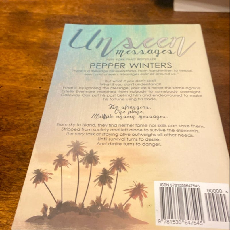 Unseen Messages by Pepper Winters, Paperback | Pangobooks