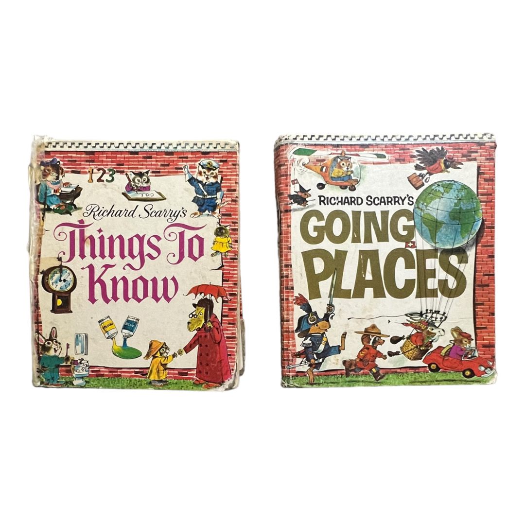 Richard Scarry's Lowly Worm, Things on Wheels Book by Richard Scarry