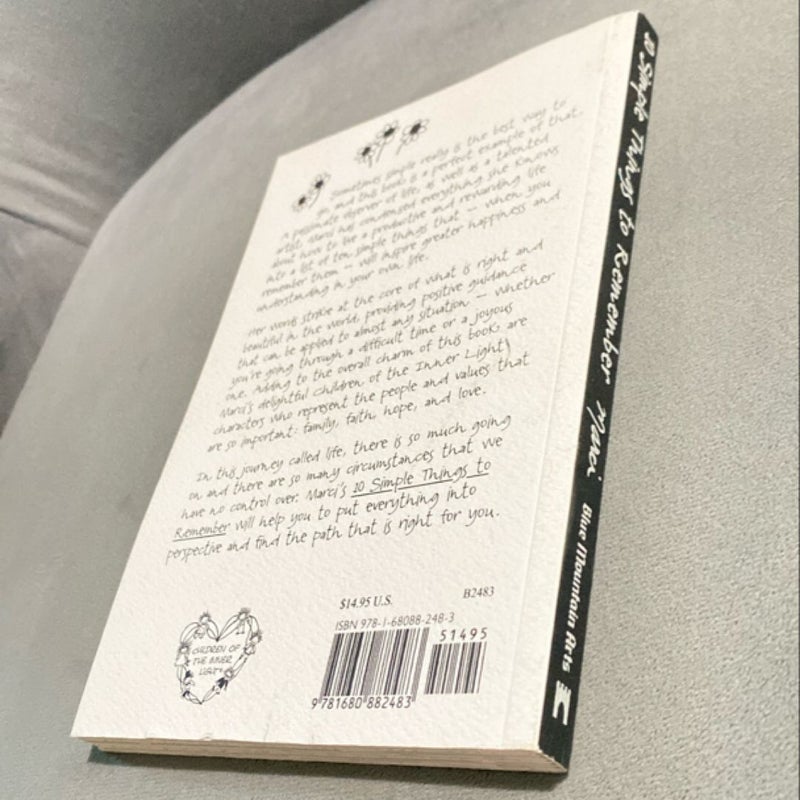 10 Simple Things to Remember by Marci